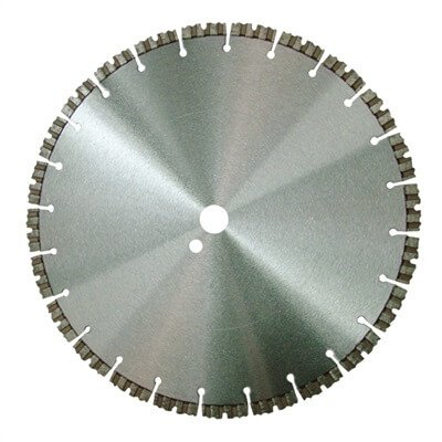 Laser welded diamond saw blade with 3U turbo shape segments - Saw Blade ...